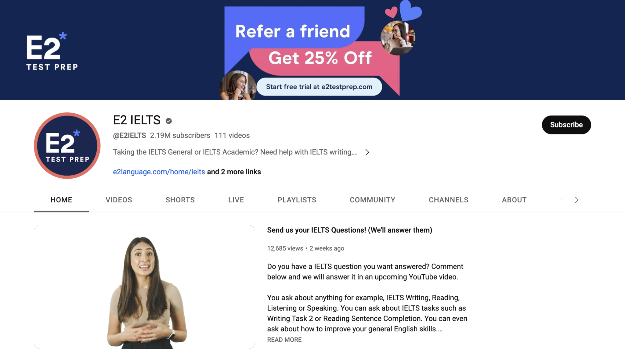 3 Channel YouTube Khusus Buat Belajar IELTS - IELTSpresso